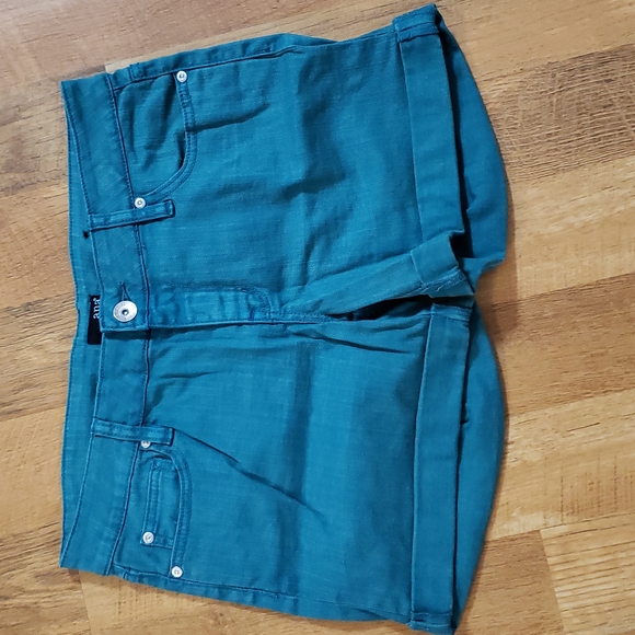 a.n.a | Shorts | Ana Brand Blue Green Denim Shorts Ladies | Poshmark